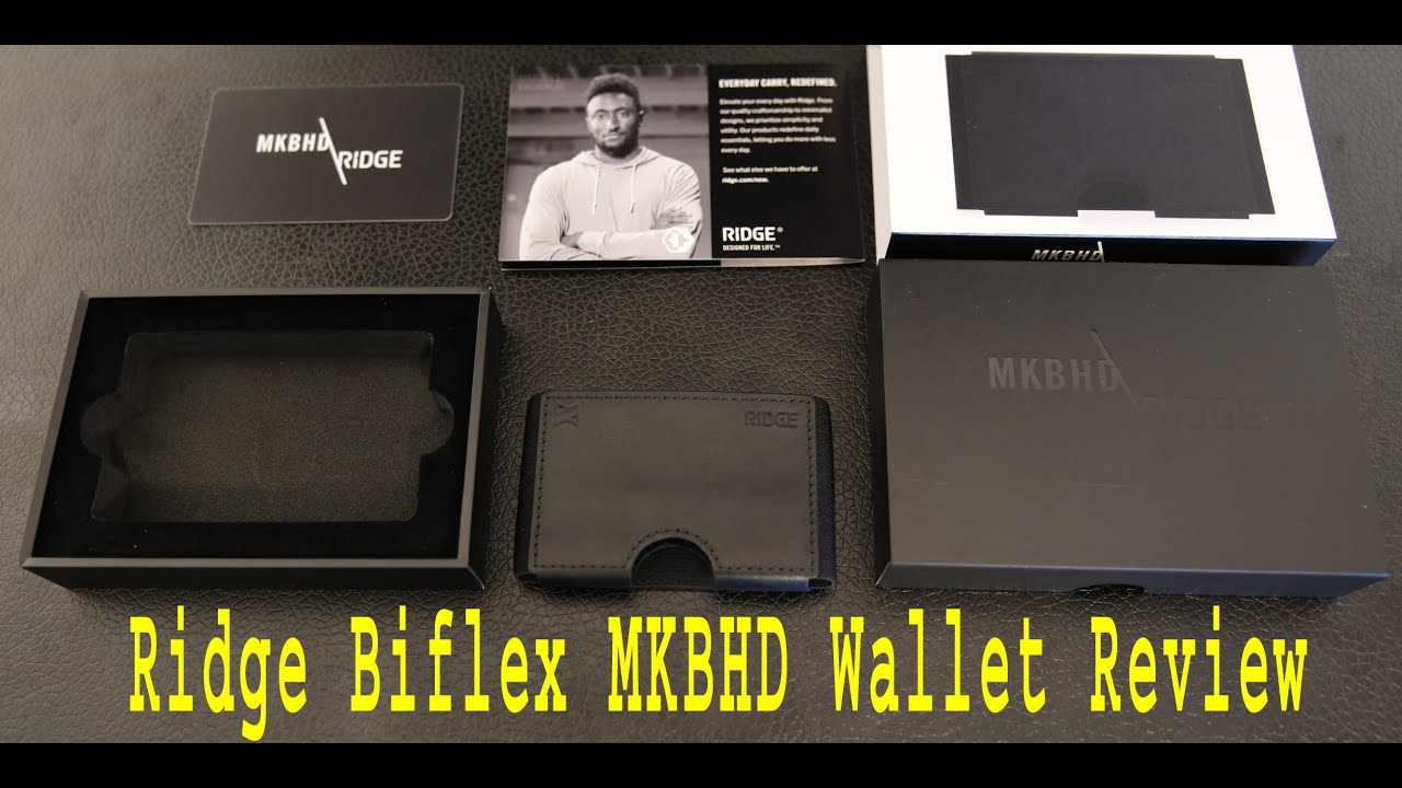 Ridge MKBHD Biflex Wallet review - YouTube