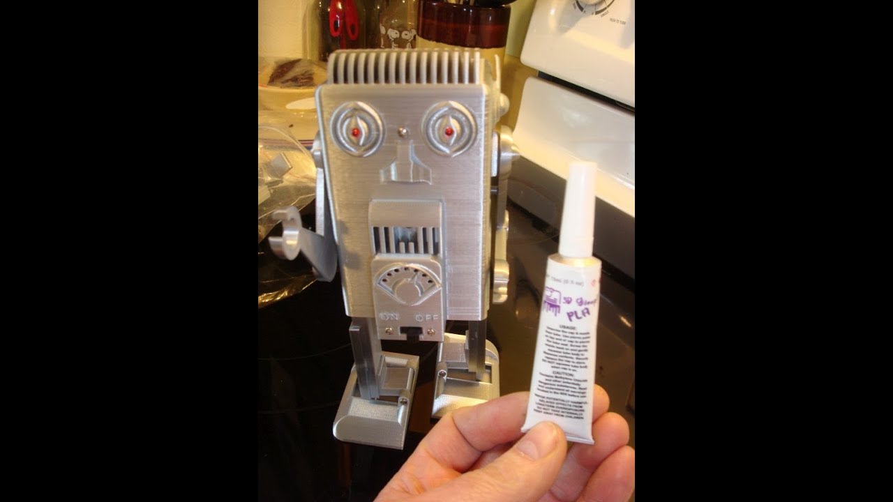 Testing the 3d Gloop for PLA in a Tube. - YouTube