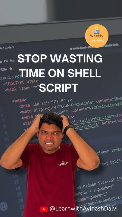 Stop wasting time on shell script - PyInfra #learning #shellscripting #python #pyinfra - YouTube