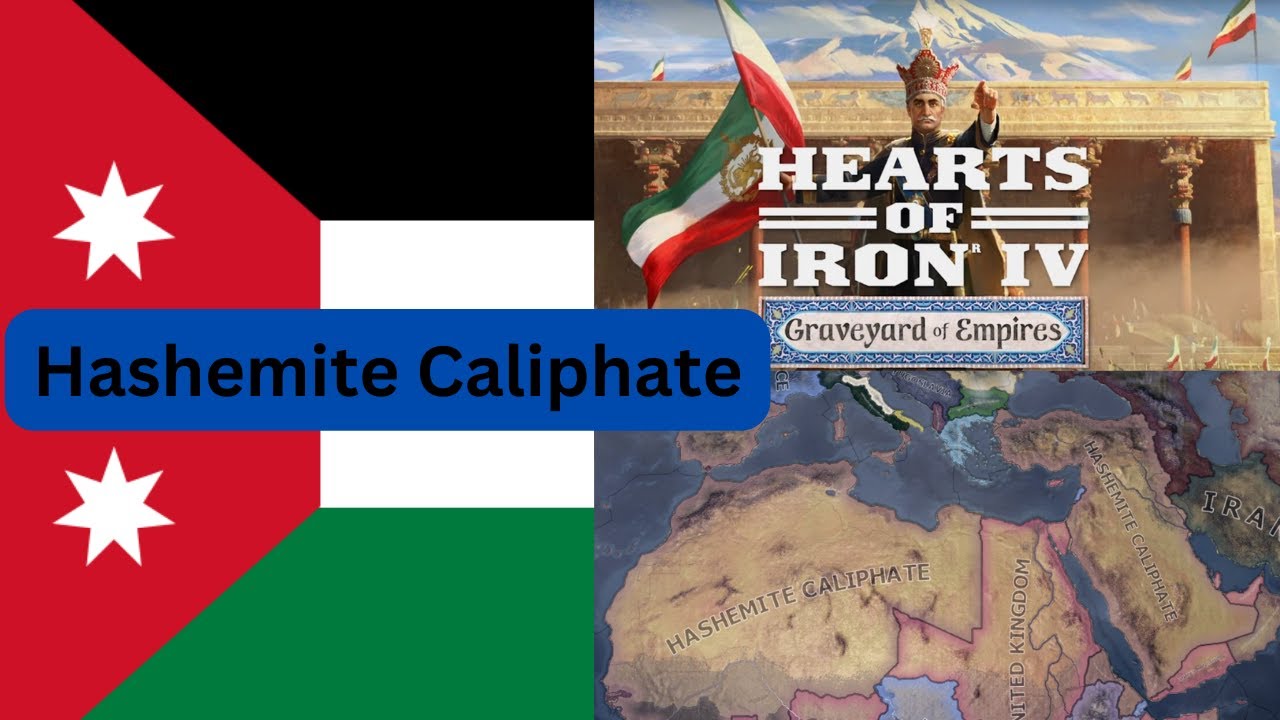 HOI4: Hashemite Caliphate Path - YouTube