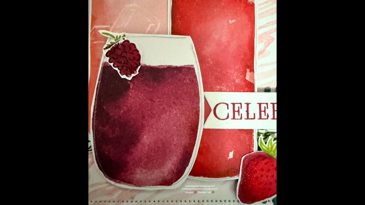 Let's make a mash-up card using Cheers & Sips and Beautiful Motifs # ...