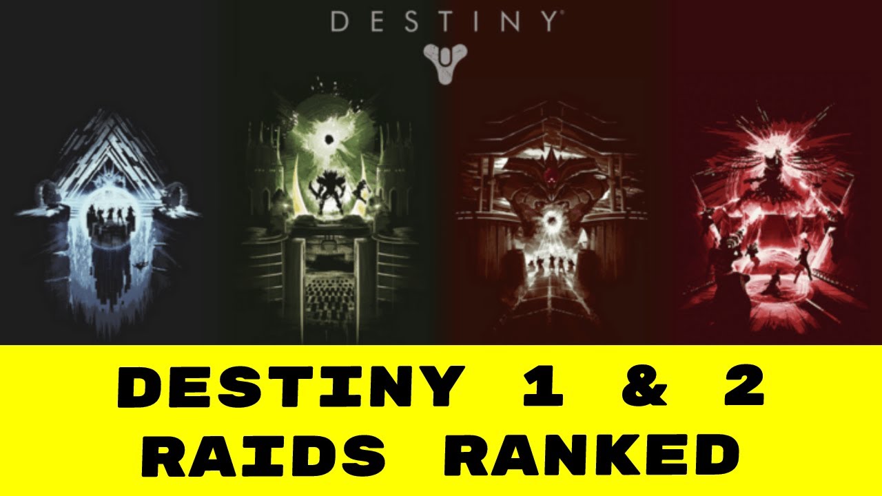 Ranking All Destiny 1 & 2 Raids - YouTube