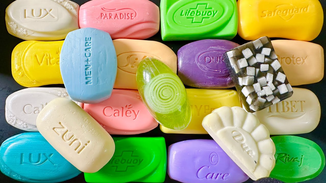 Soap Opening ASMR/ Soap Craving and Squishy/ Soap Stress Releif ASMR ...