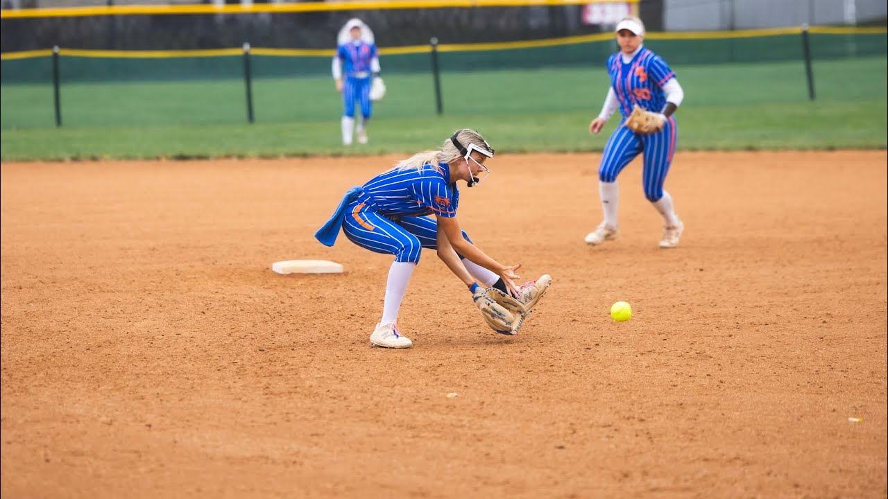 Fielding Highlights - HS ball and Travel ball - YouTube