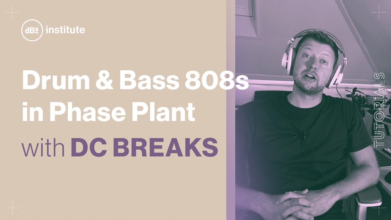 How to make fat drum and bass 808s in Phase Plant | dBs Tutorials - YouTube