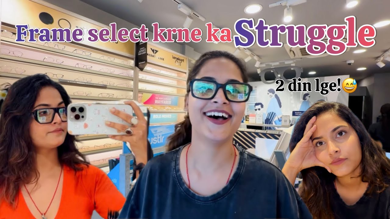 Naye Chashme Ki Talaash! 🤓💁‍♀️ | Frame Select Karne Gayi | Tanishq ...