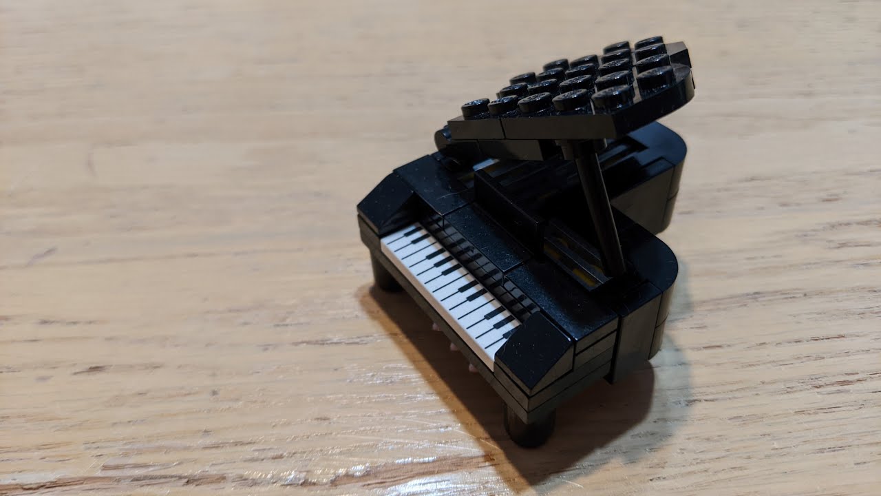 Custom LEGO minifig-scale piano tutorial - YouTube