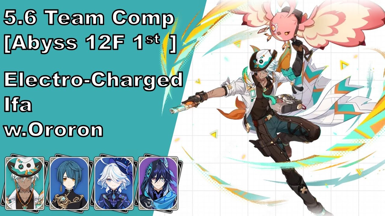 Electro-Charged Ifa w.Ororon | 5.6 Team comp - Abyss 12F First Half ...