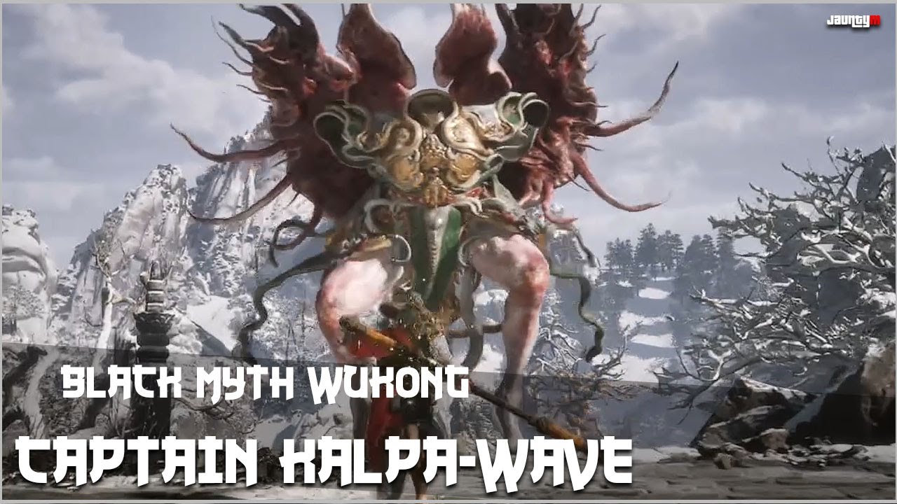 Captain Kalpa-Wave Boss Fight [Chapter 3] - Black Myth Wukong - YouTube