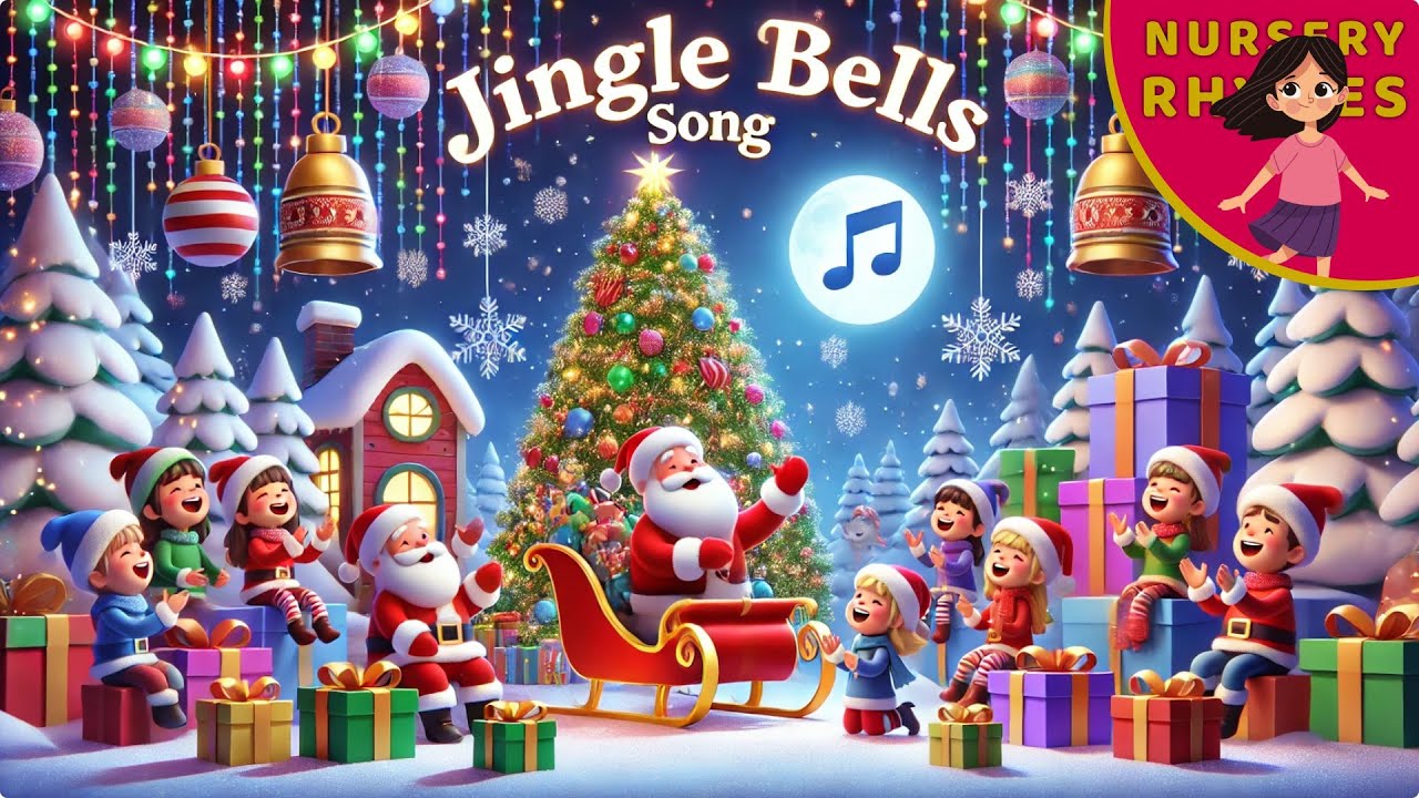 Jingle Bells Magic: Joyful Christmas Song for Kids | Christmas song ...