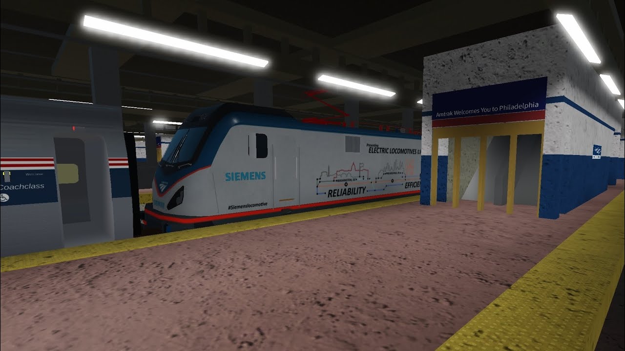 Amtrak Night owl @metropark - YouTube