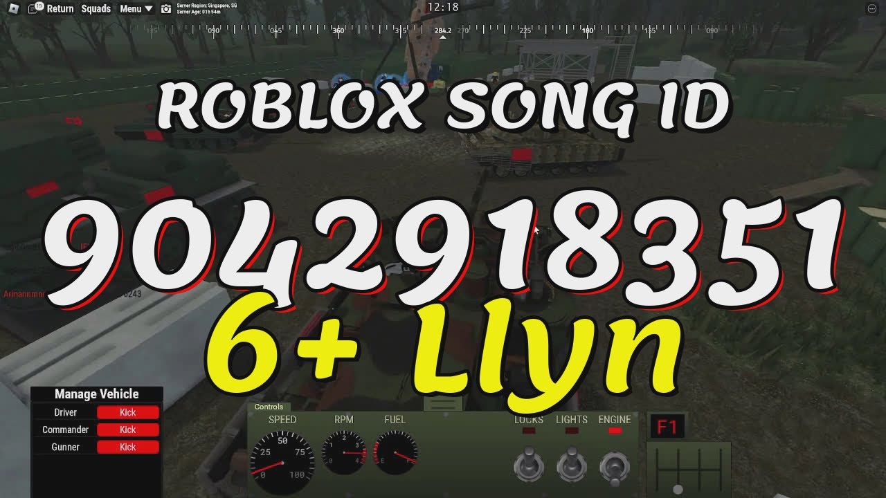 6+ Llyn Roblox Song IDs/Codes - YouTube