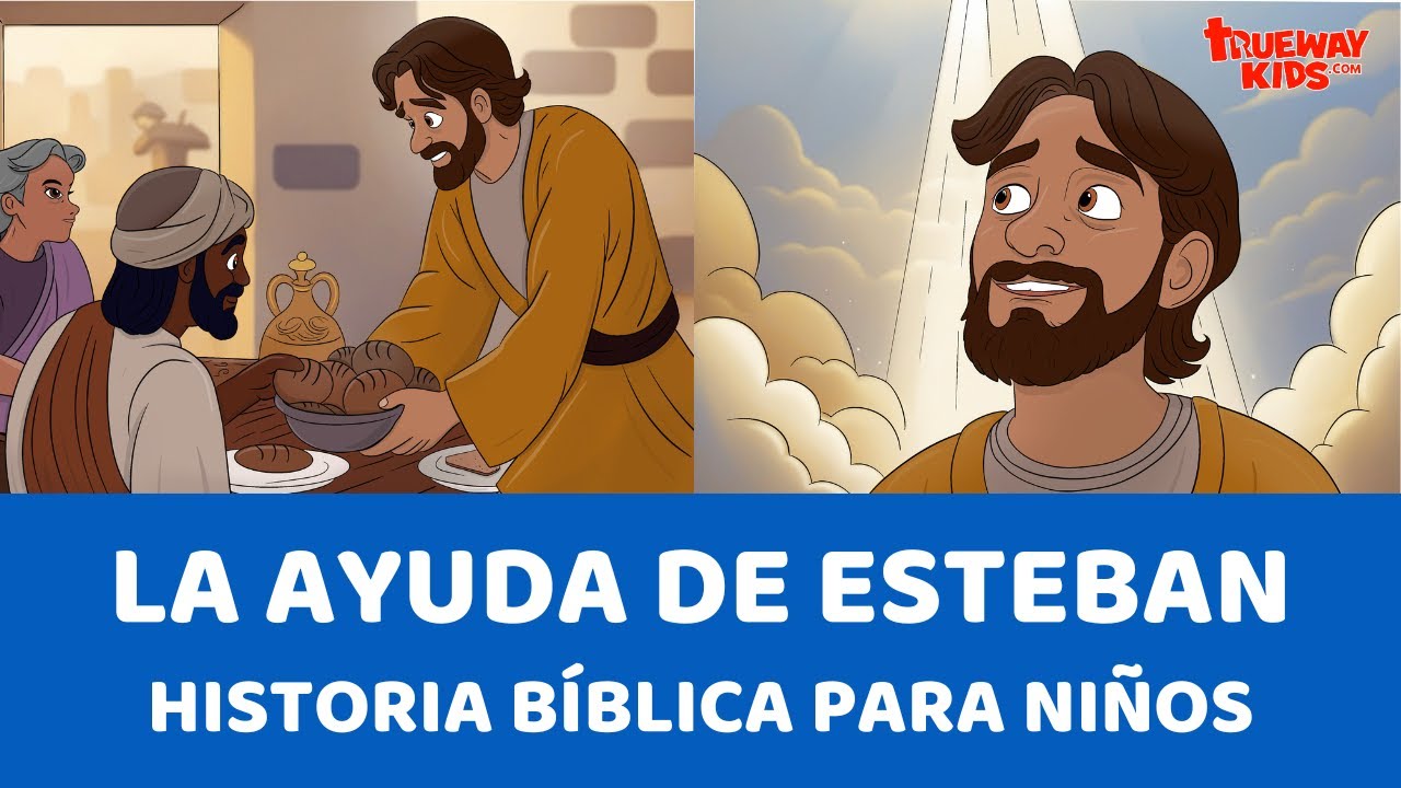Sesión 5: La Ayuda de Esteban - Historia bíblica para niños - YouTube