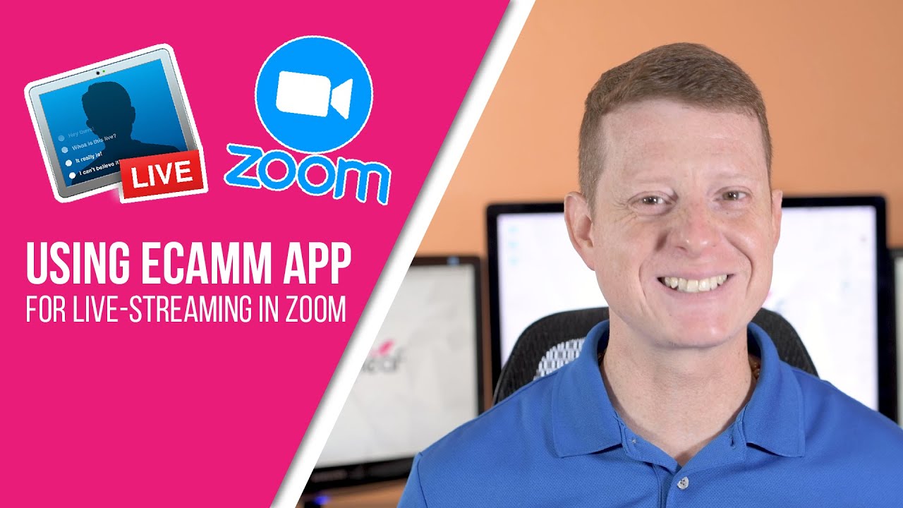 How to Use Ecamm Live To Live Stream in Zoom 2020 | Best Live Streaming ...