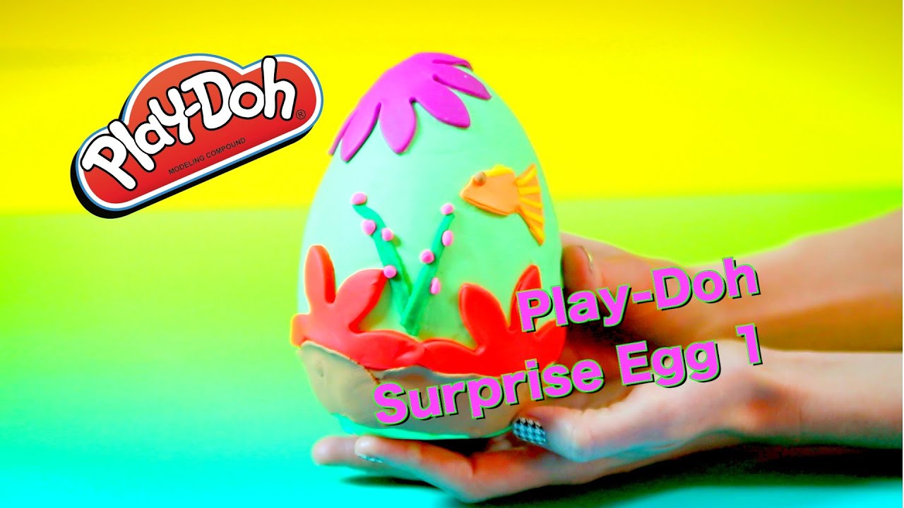 Play Doh Surprise Egg 1 Huevos Sorpresa 1 Youtube