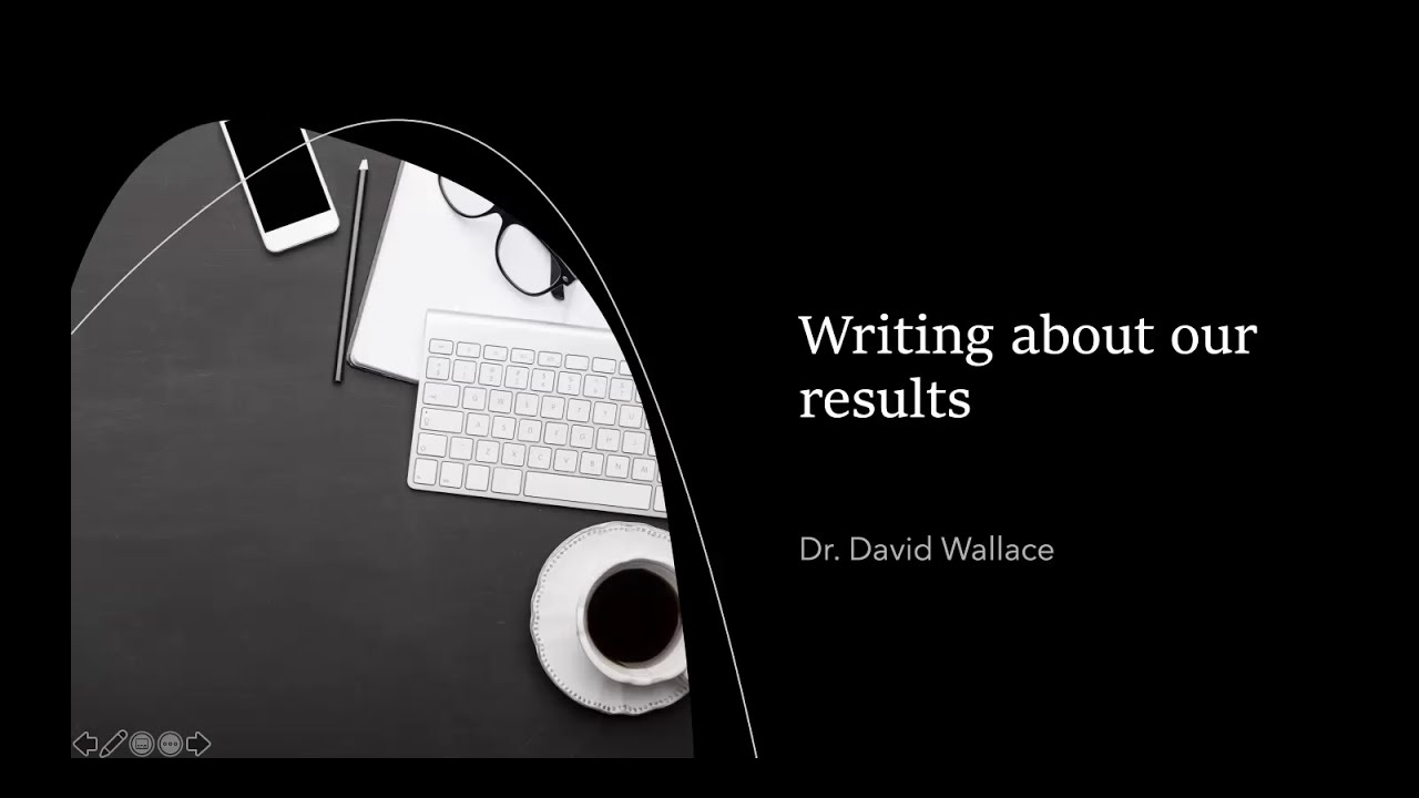 Intro to writing up results - YouTube