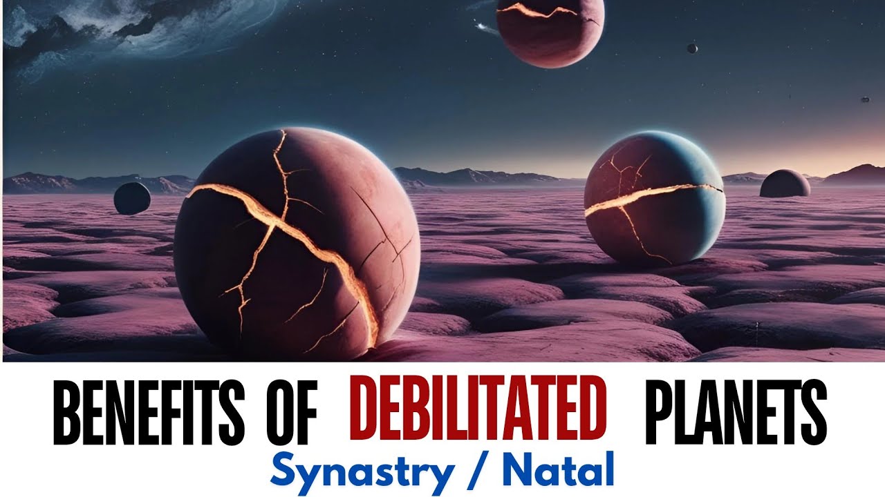 Benefits of DEBILITATED Planets 🤍 SYNASTRY EXPERT EXPLANATION - YouTube