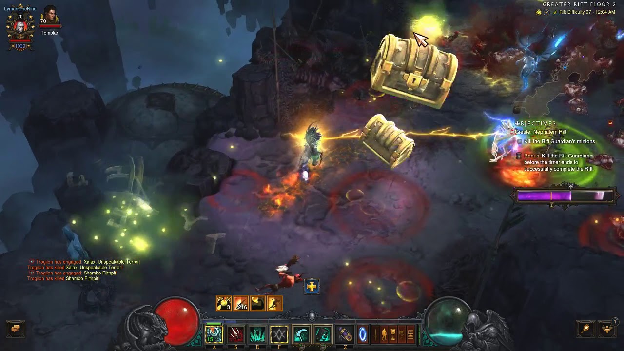 214 Greater Rifts Level 97; Diablo 3, S19 - YouTube