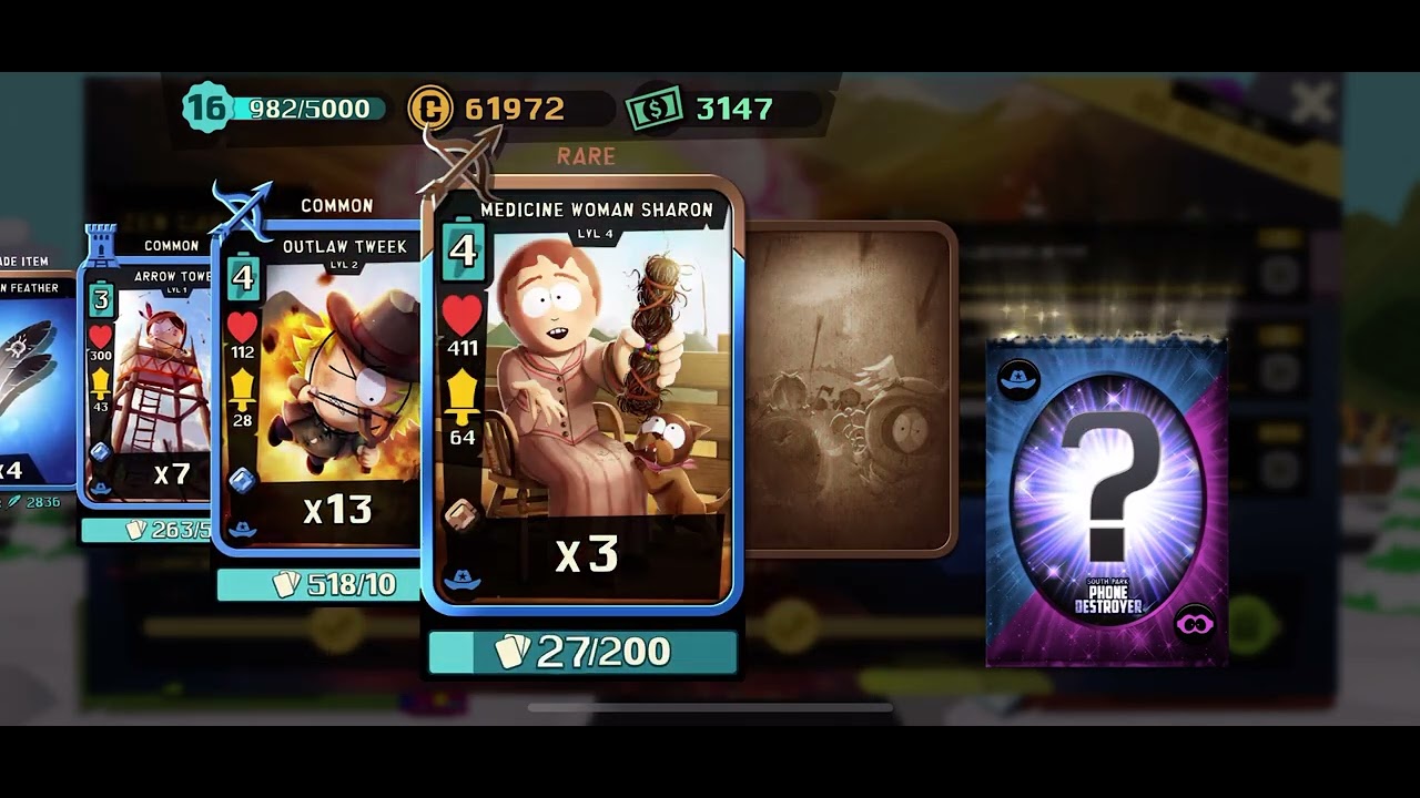 zen cartman event pack opening 23/6/22 south park phone destroyer - YouTube