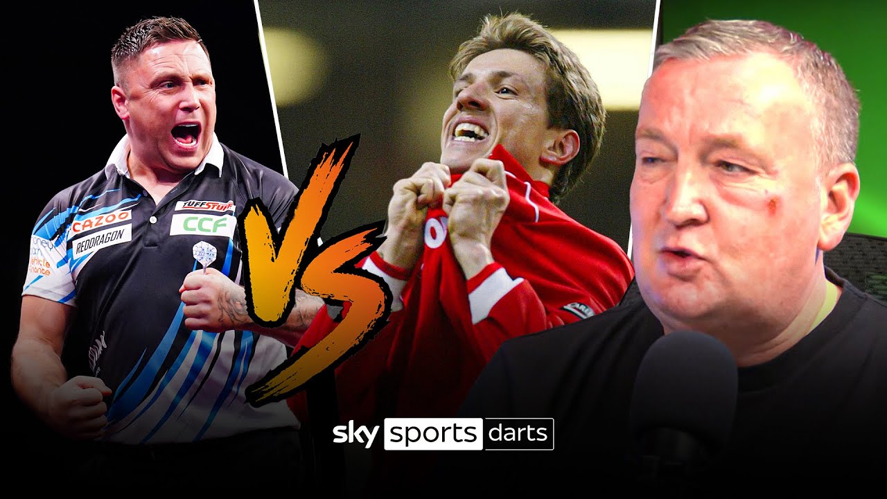 PDC vs Middlesbrough legends team - who wins? 👀 - YouTube