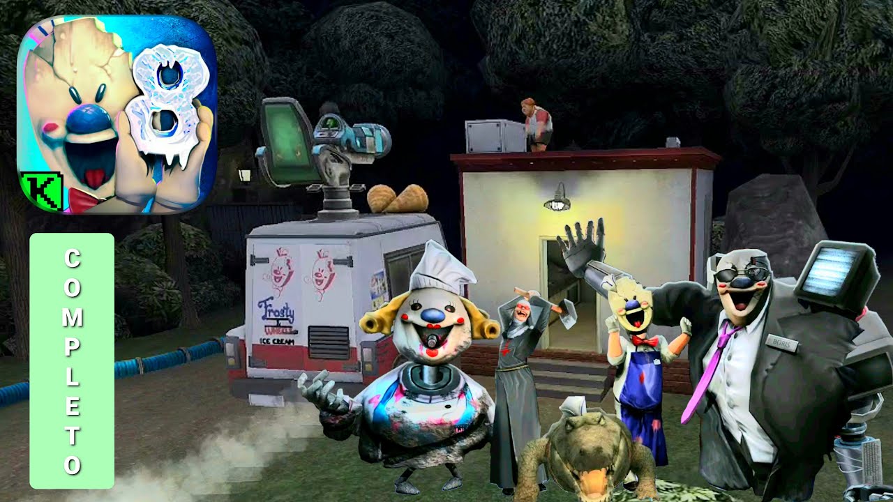 Ice Scream 8-(Gameplay 1)-Como Pasar Ice Scream 8 - YouTube