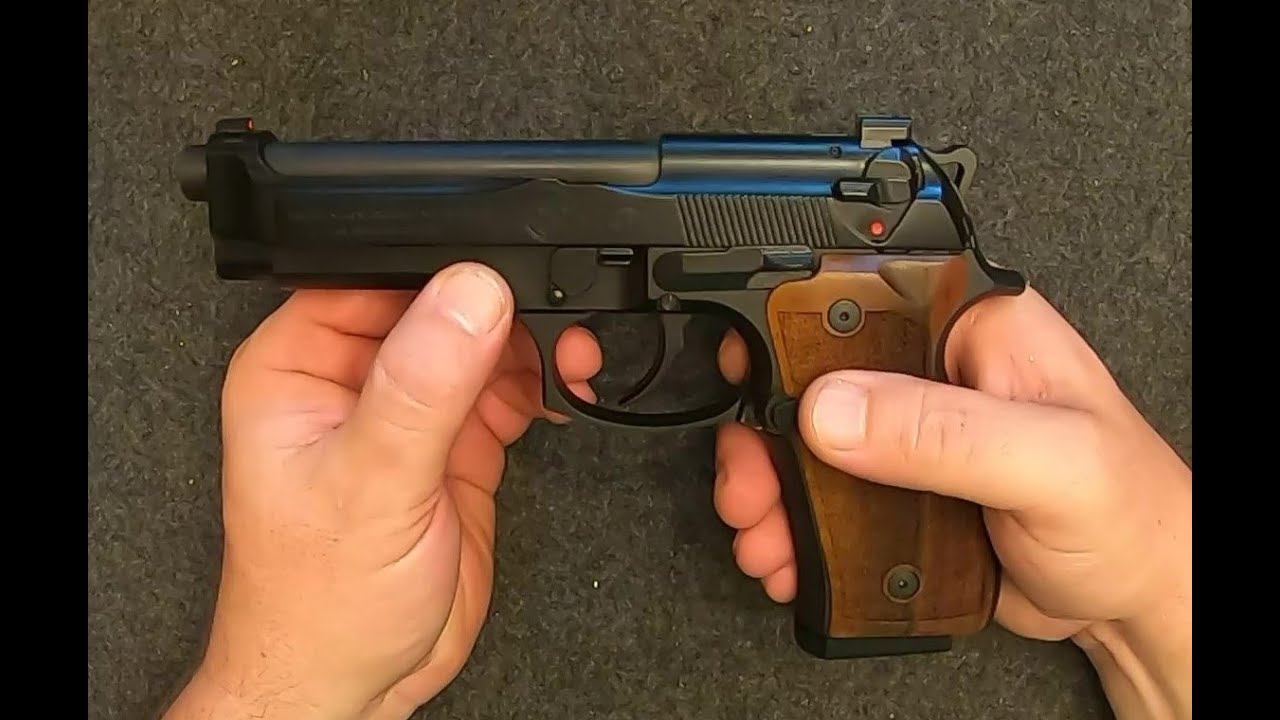 Beretta 92G Brigadier Volunteer 9mm - YouTube