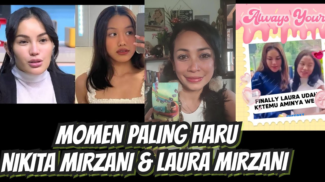 MOMEN PALING HARU NIKITA MIRZANI & LAURA MIRZANI #madamsuki - YouTube