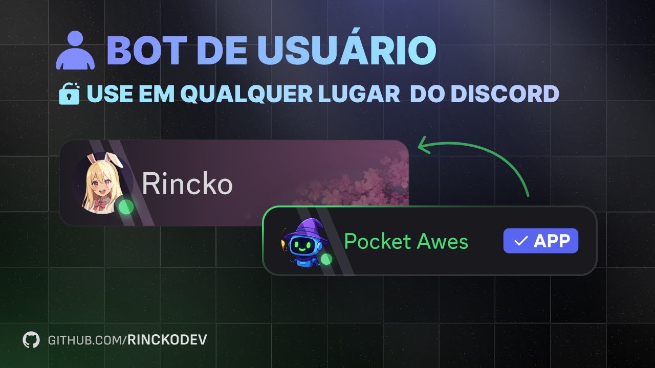 Criando um bot que pode ser usado em qualquer lugar do discord - Esse ...