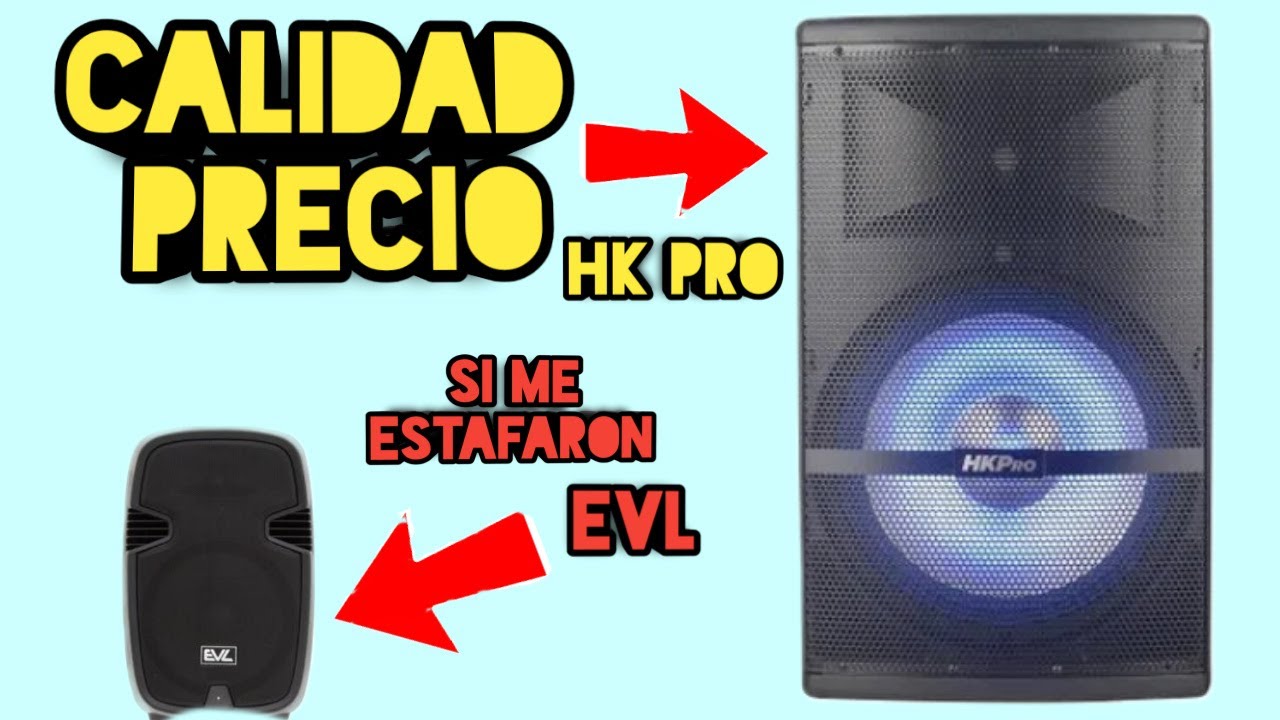 Bocina hk pro 15 pulgadas - YouTube