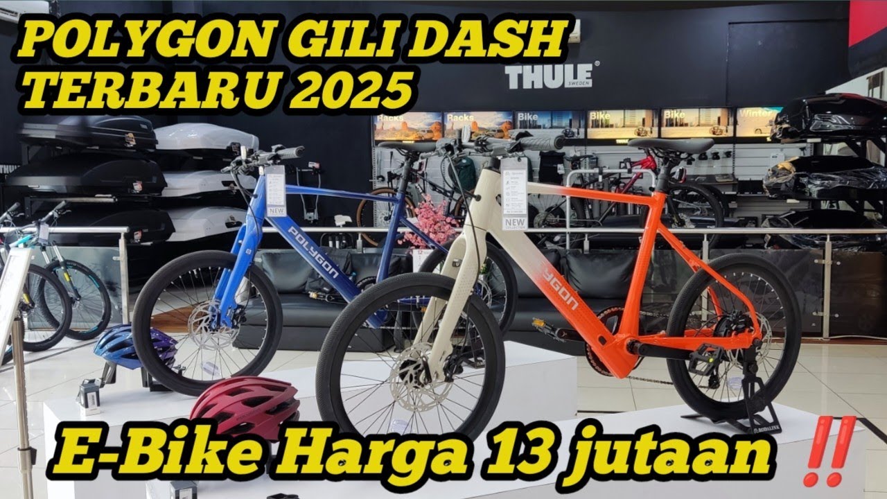 E-BIKE POLYGON GILI DASH 2025 || SEPEDA COMMUTING TERBAIK SAAT INI || E ...