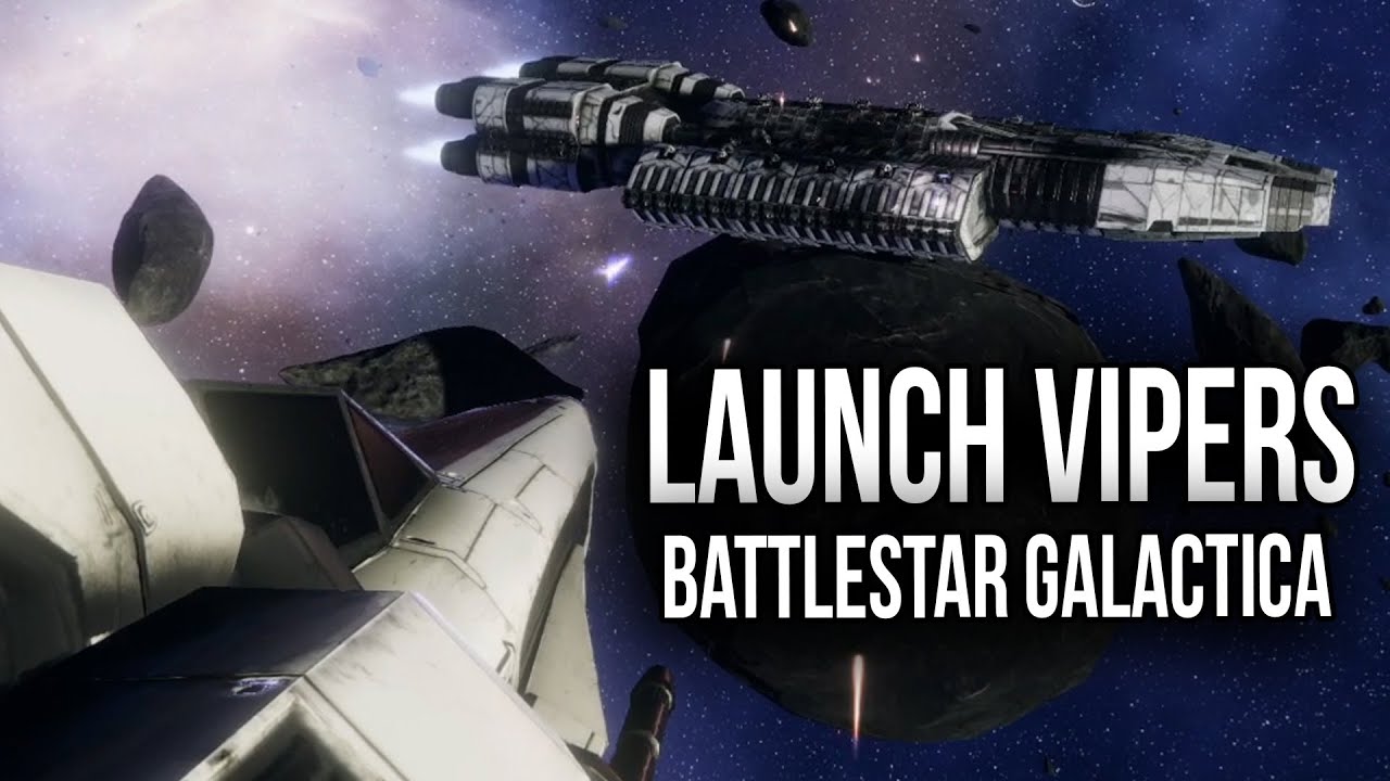BATTLESTAR GALACTIC DEADLOCK - Launch Vipers! Target the flagship (Ep6 ...