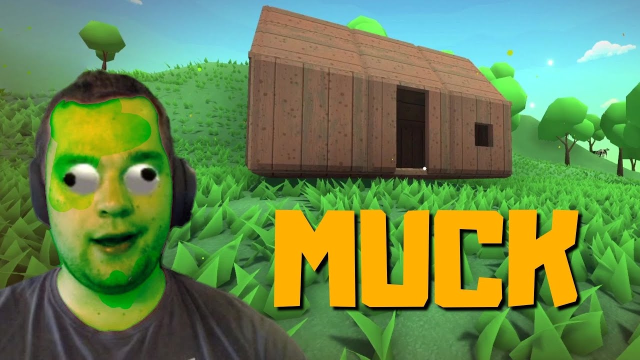 I actually made a house in muck gameplay - YouTube