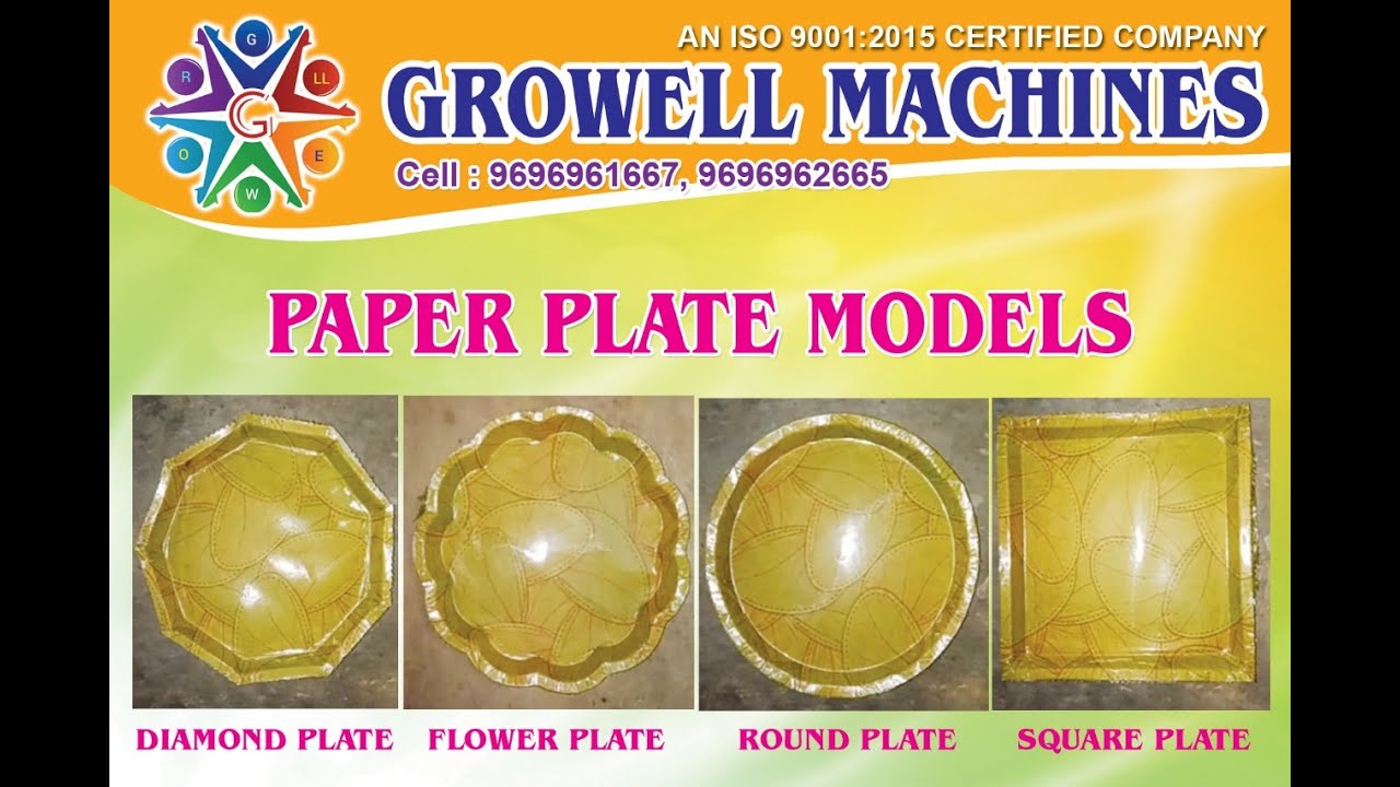call: 9696962665.Paper Plate Dies Any Paper Plate dies Available in ...