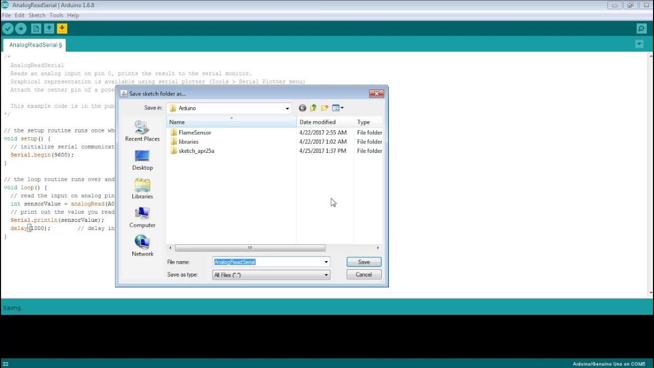 how to use Builtin Examples in Arduino - YouTube