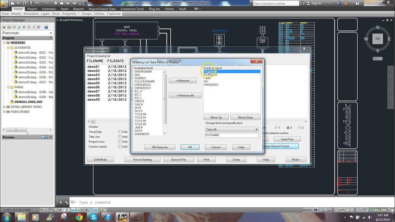Create A Drawing Index - YouTube
