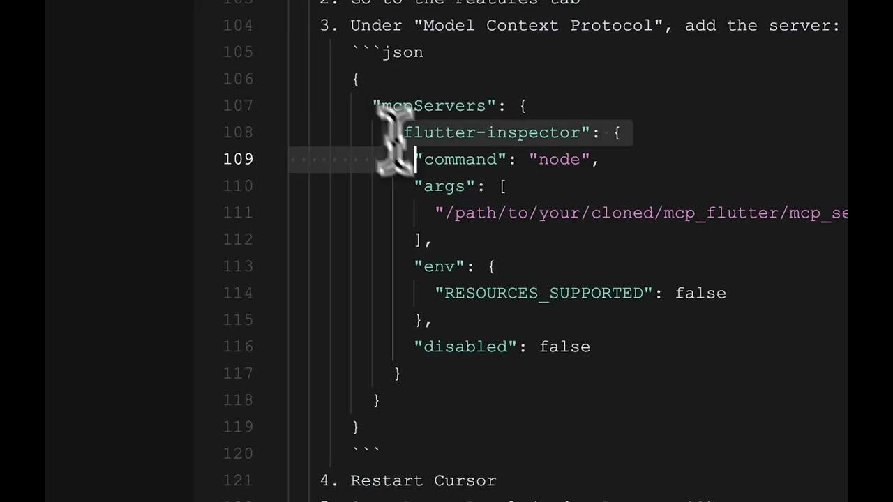 tutorial for flutter mcp server (v1) - YouTube