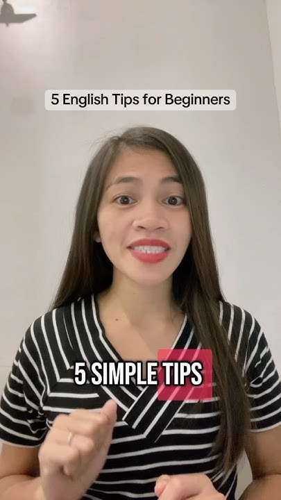 5 Easy English Tips for Beginners | Learn Fast! #Shorts #EnglishTips #learnenglish # ...