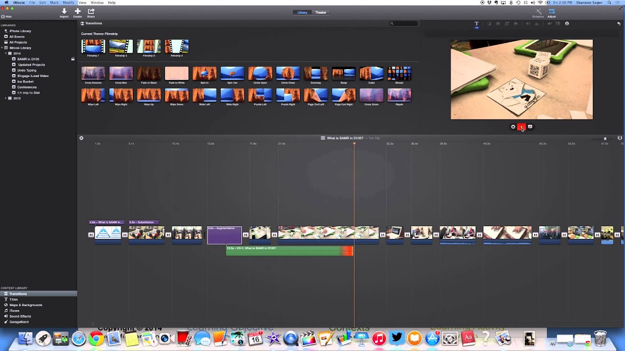 Adding Voiceover in iMovie 10.0 - YouTube