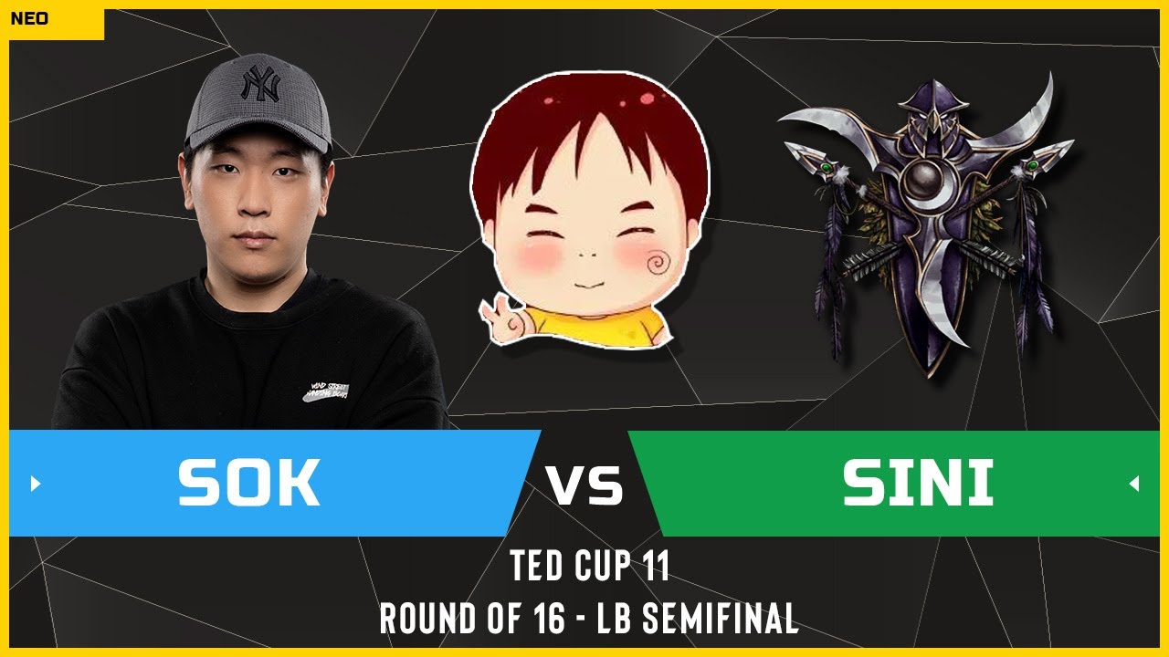 WC3 - TeD Cup 11 - LB Semifinal: [HU] Sok vs Sini [NE] (Ro 16 - Group B ...
