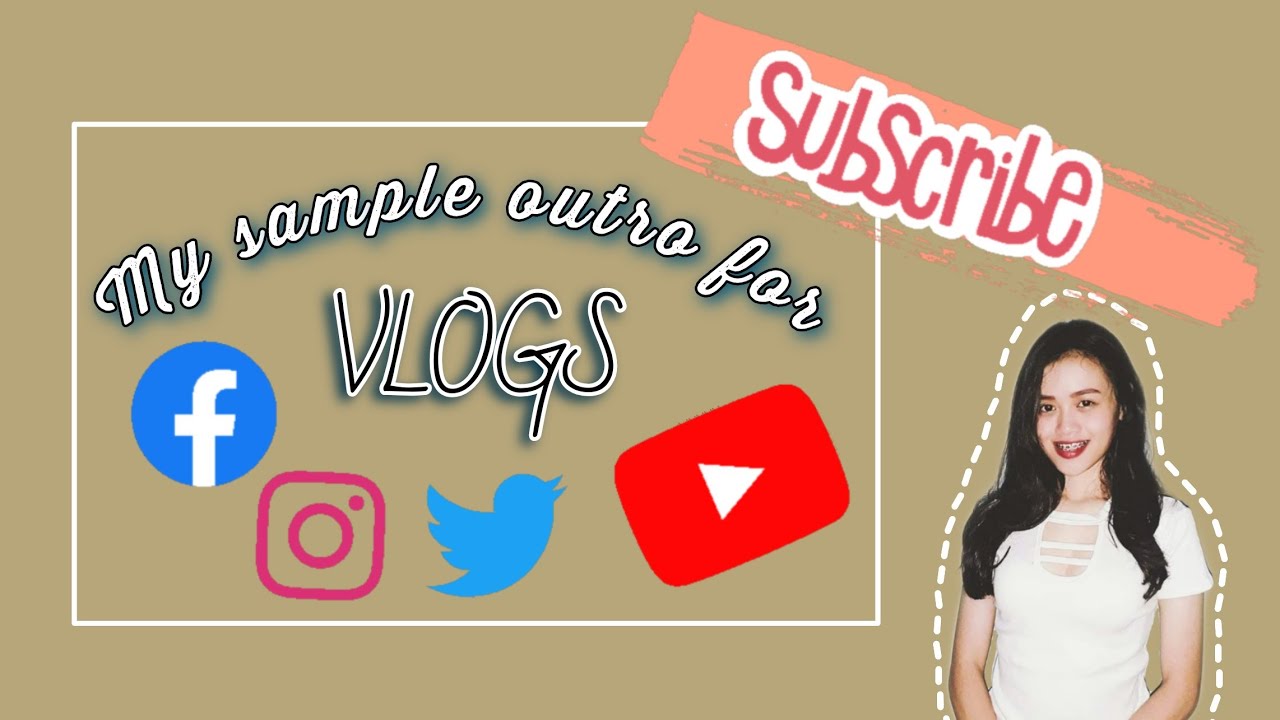 Sample outro for vlogs - YouTube