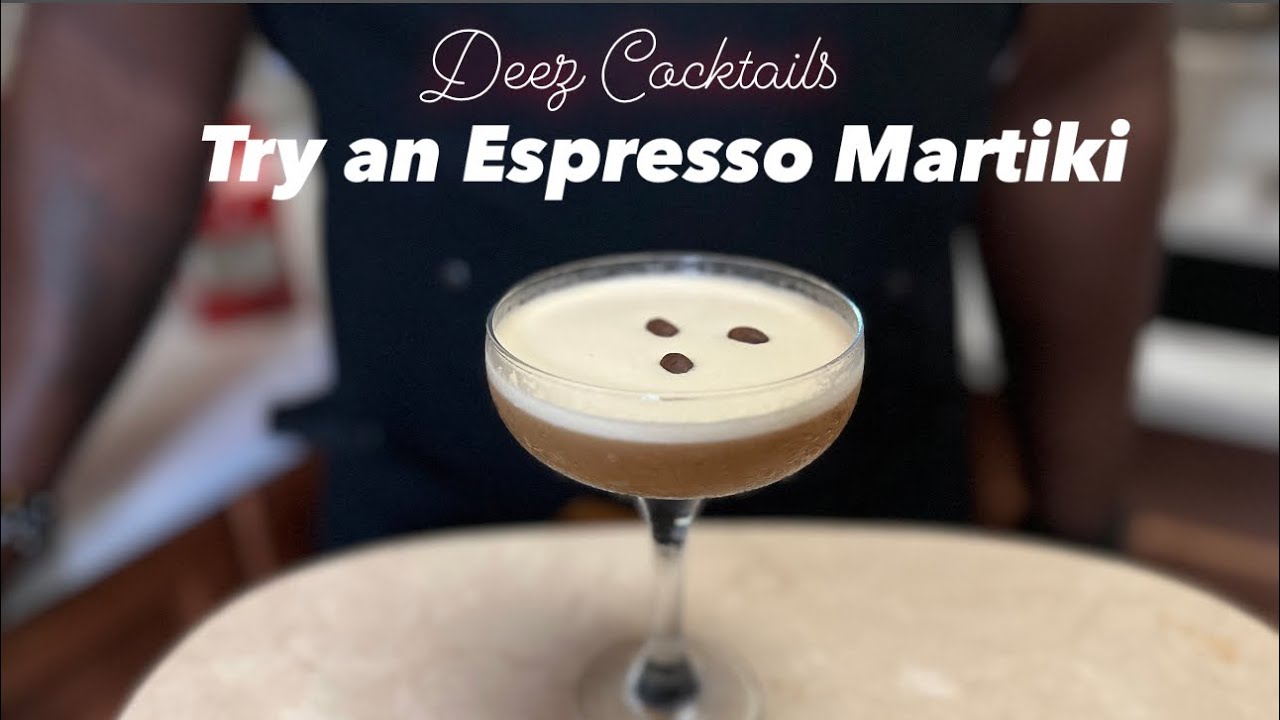 Espresso Martiki-Espresso martini variation - YouTube