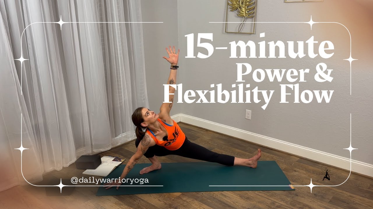 💪 Strength & Stretch Yoga | 15-Min Power & Flexibility Flow for All ...