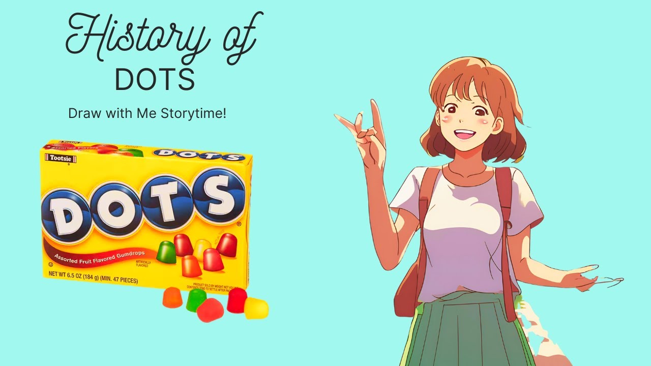 History of Dots (candy history Pt. 1) - Draw with Me Storytime - YouTube