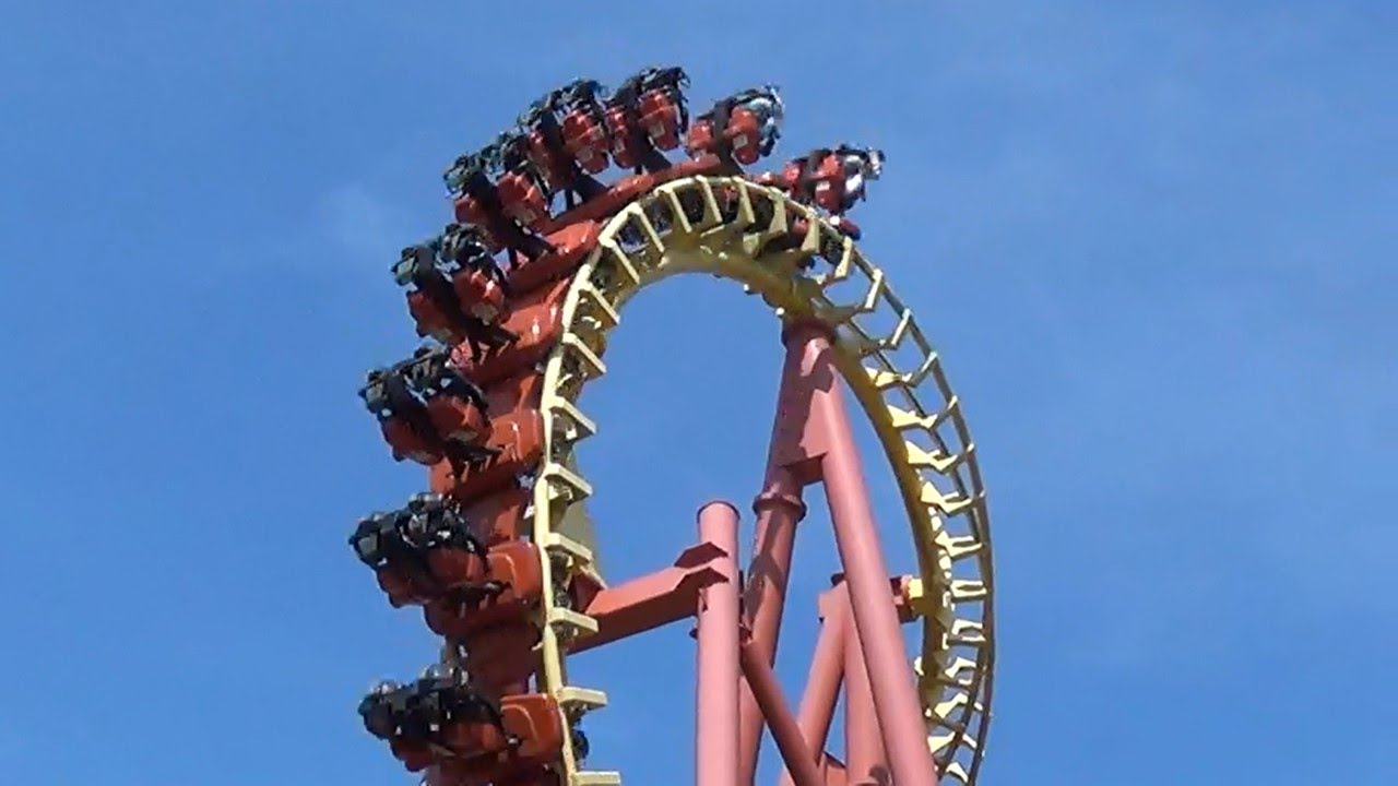 Mind Eraser Off-Ride @ Six Flags America - YouTube
