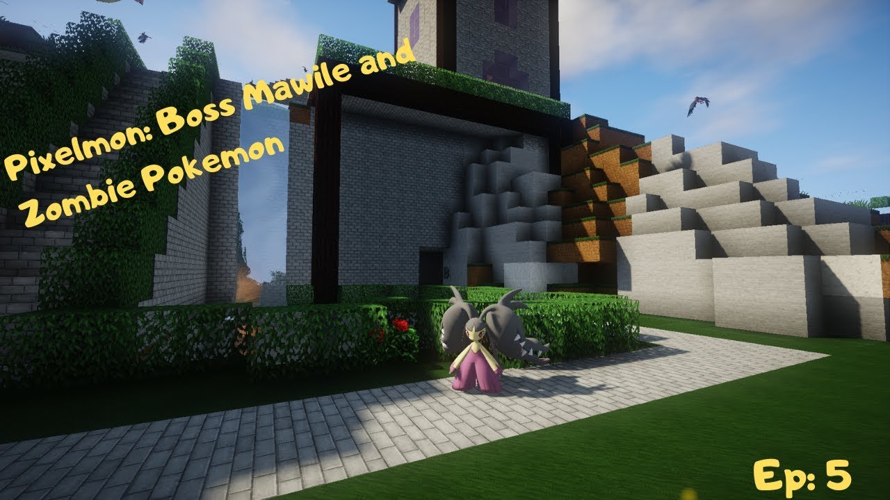 Pixelmon Ep: 5 Boss Mawile!! - YouTube