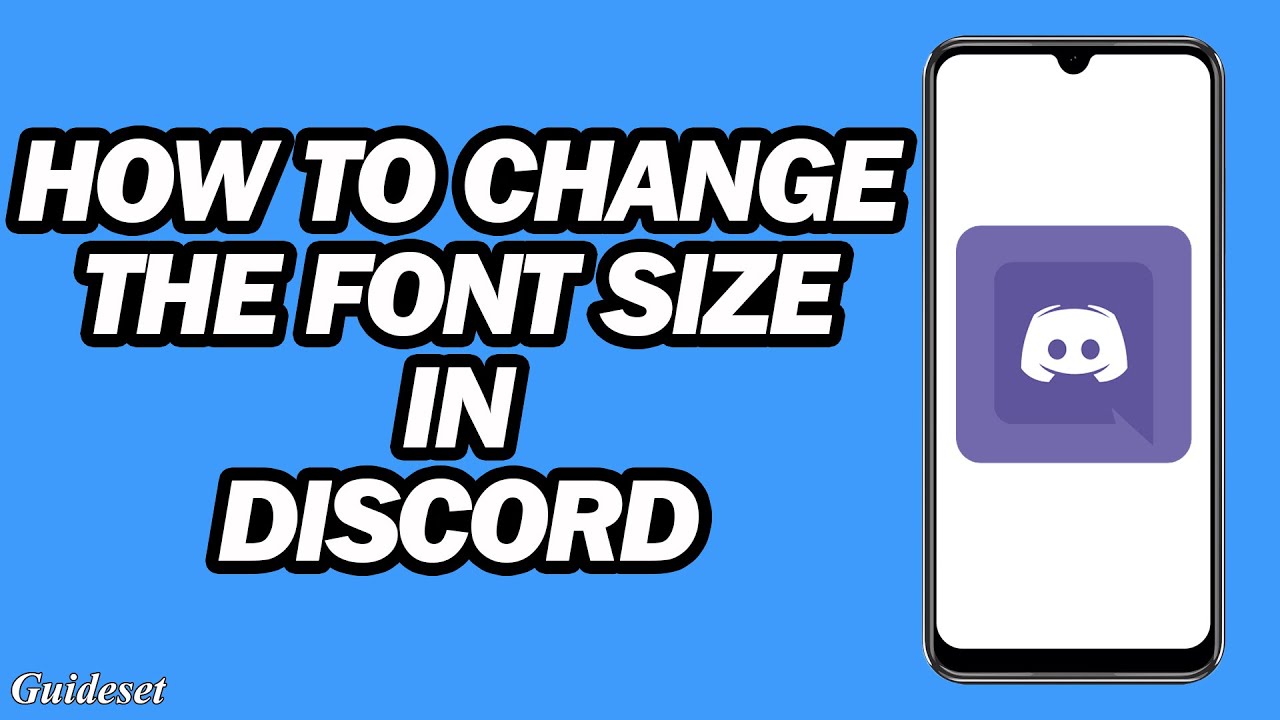 How To Change The Font Size In Discord Step By Step YouTube how-to-change-the-font-size-in-discord-step-by-step-youtube