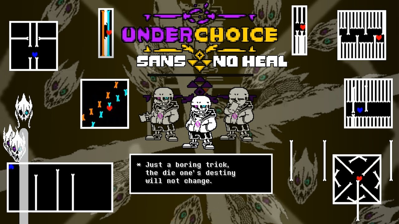 No Heal - Underchoice Sans - Phase 1 - YouTube