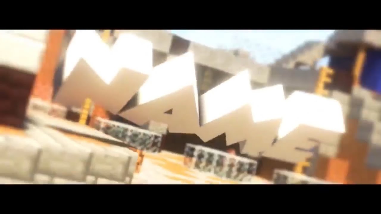 FREE Minecraft Blender Intro Template - YouTube