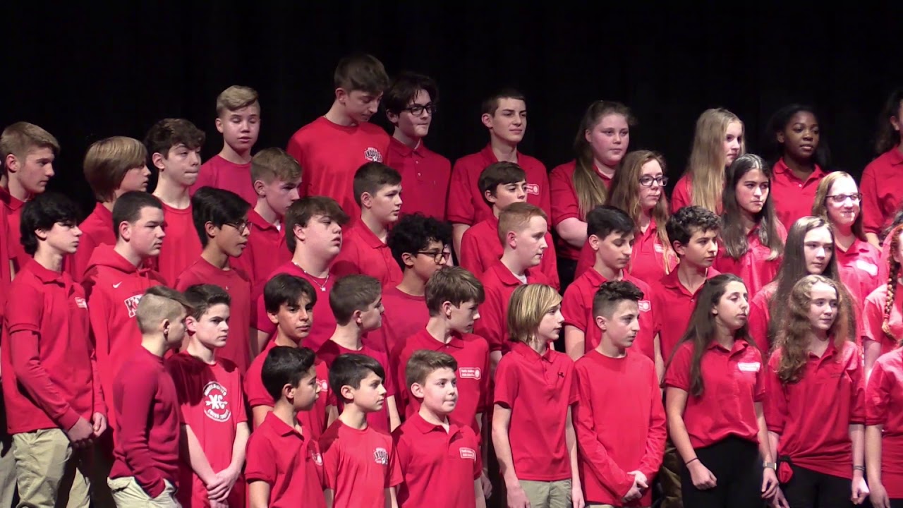N A Middle School Full Year Chorus Concert - Jan 22 2020 - YouTube