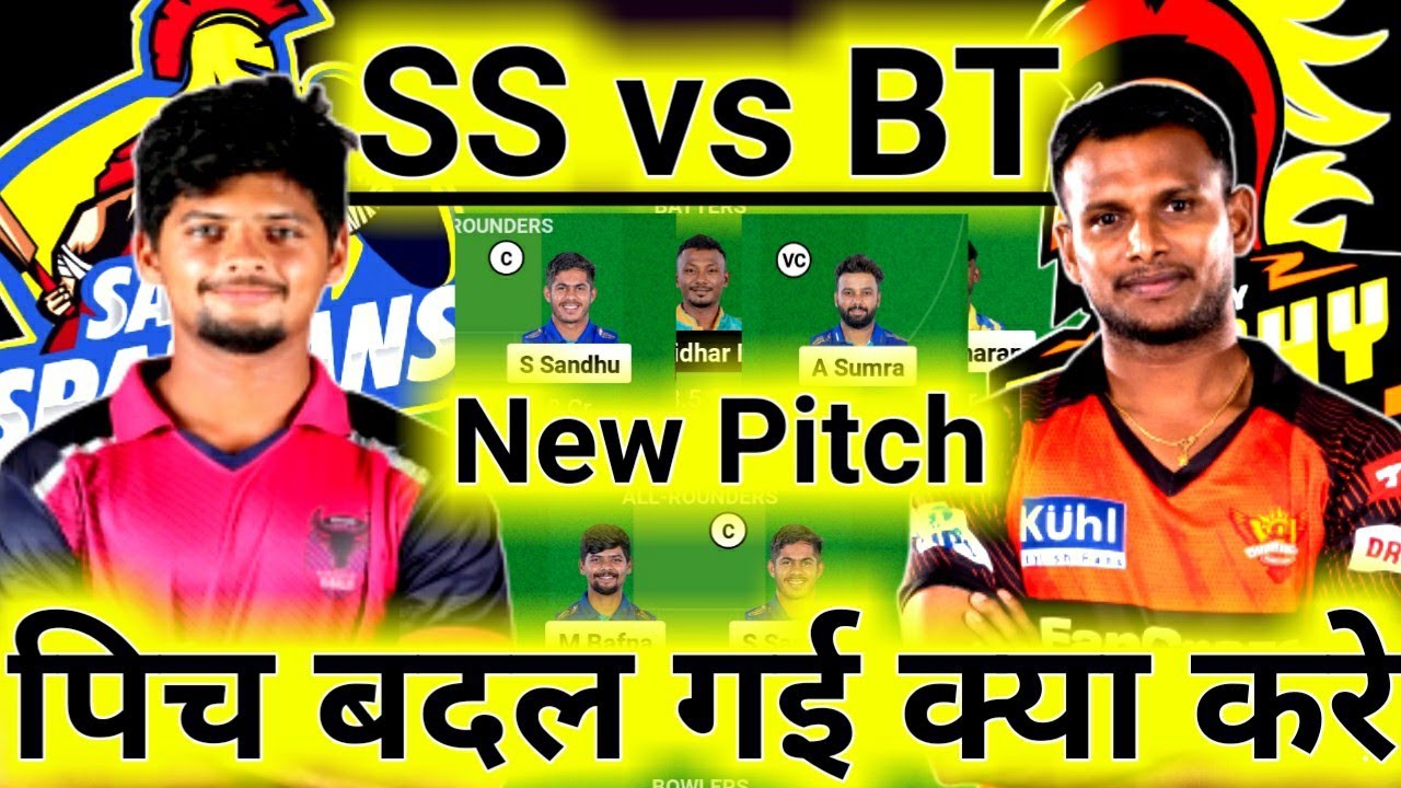 SS vs BT Dream11 Predication, ss vs bt TNPL 2023, ss vs bt Dream11 Team ...
